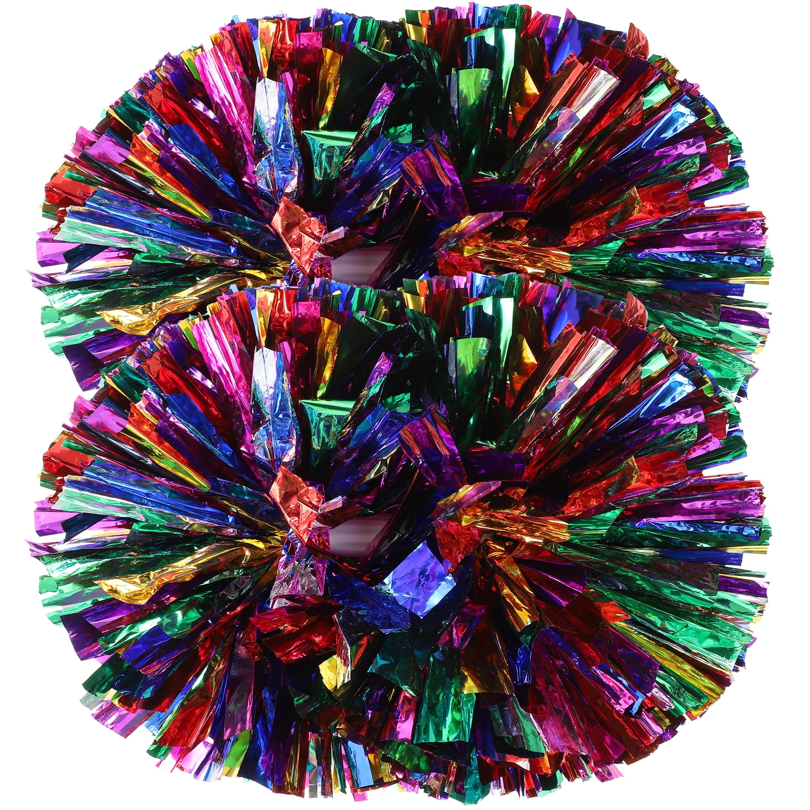Masteelf 2-Pack Lightweight PET Cheering Pom Poms for Dance, Sports ...