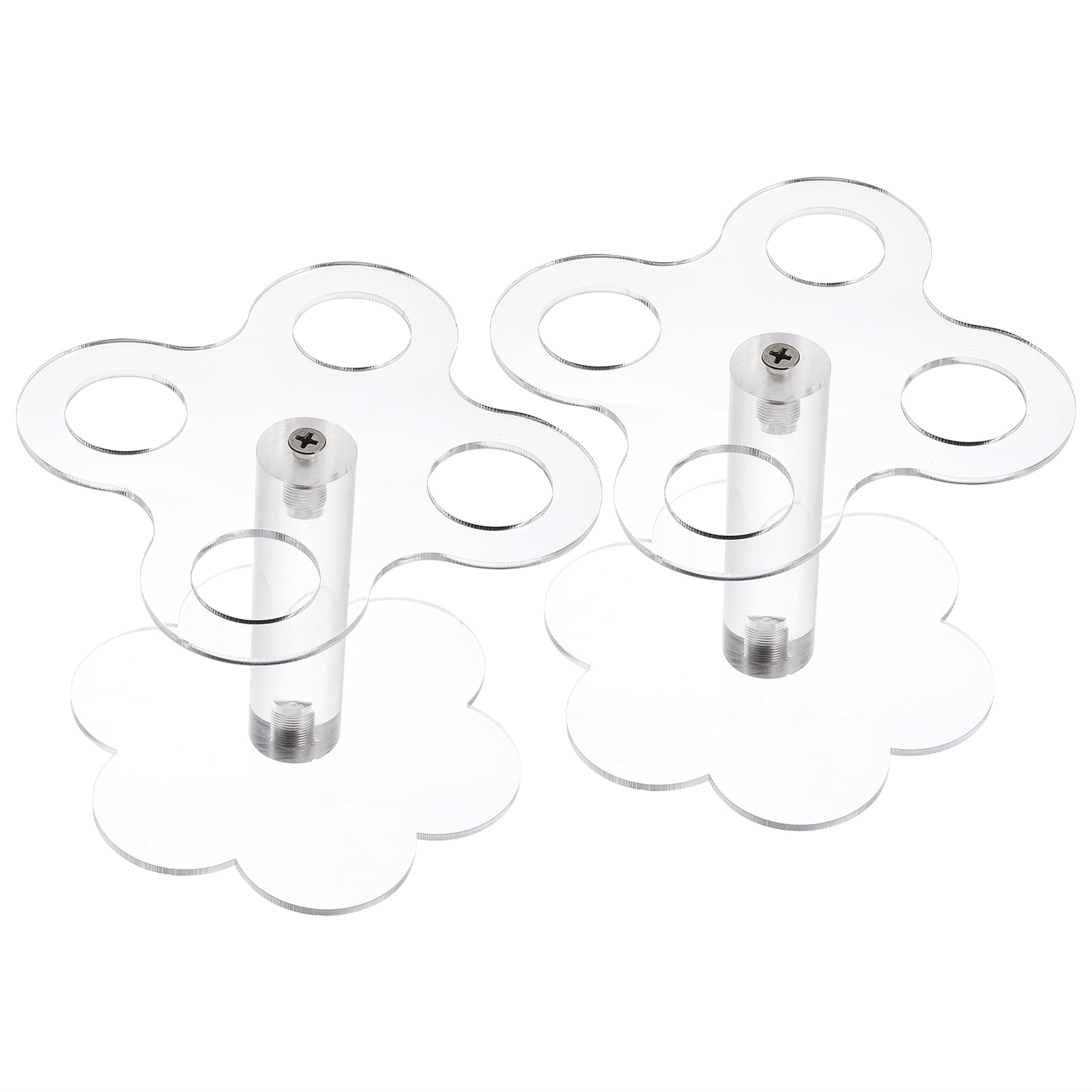 Masteelf 2 Pcs Ice Cream Stand Cupcake Storage Shelves Dessert Display ...