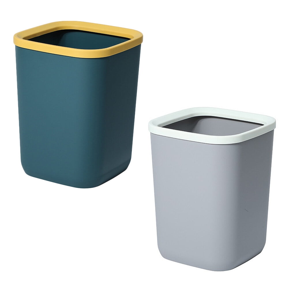 Masteelf 2 Pcs Kitchen Garbage Bin Bucket Bins Trashcans for Kitchens ...
