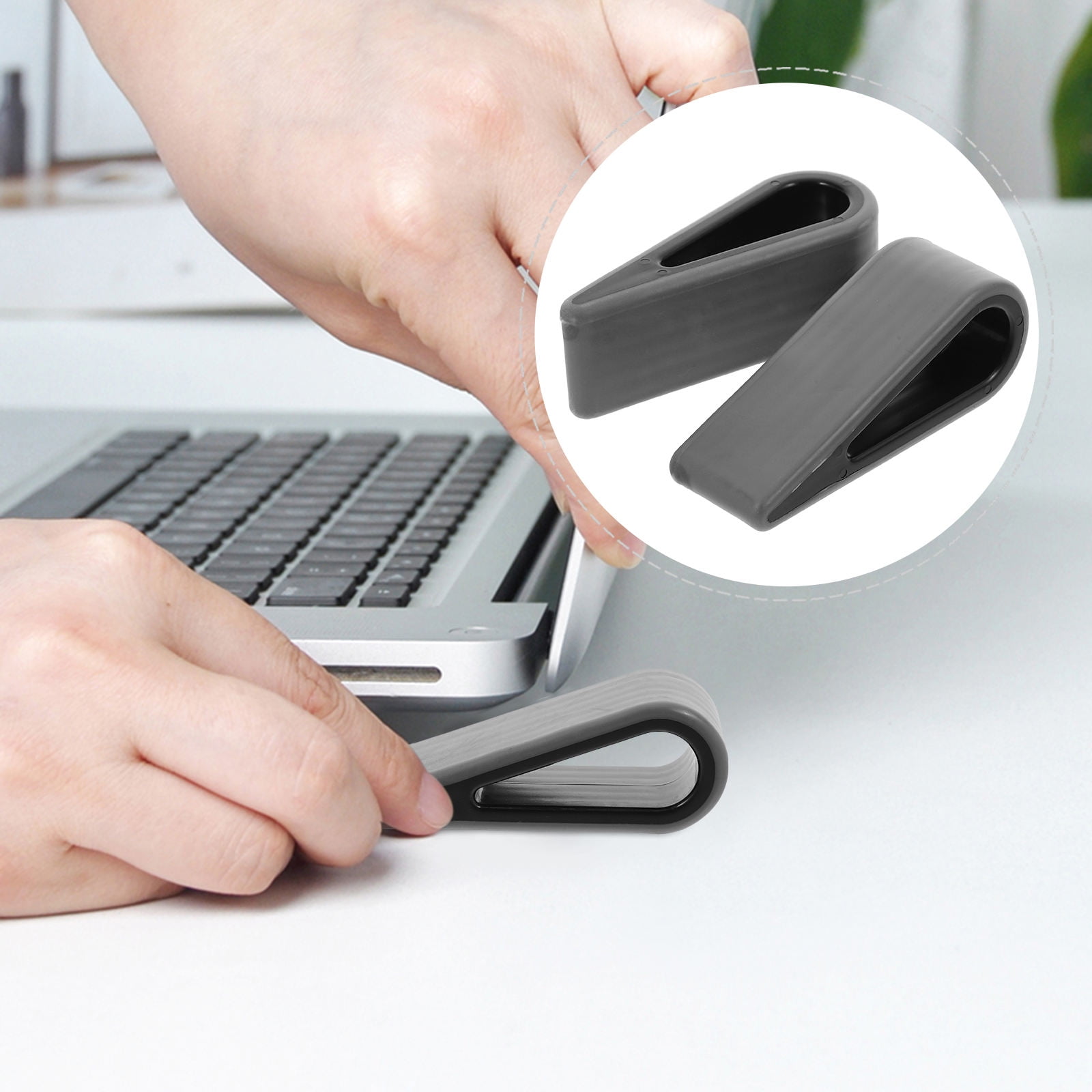 Masteelf 2 Pcs Laptop Stand Keyboard Riser for Desk Cervical Spine ...