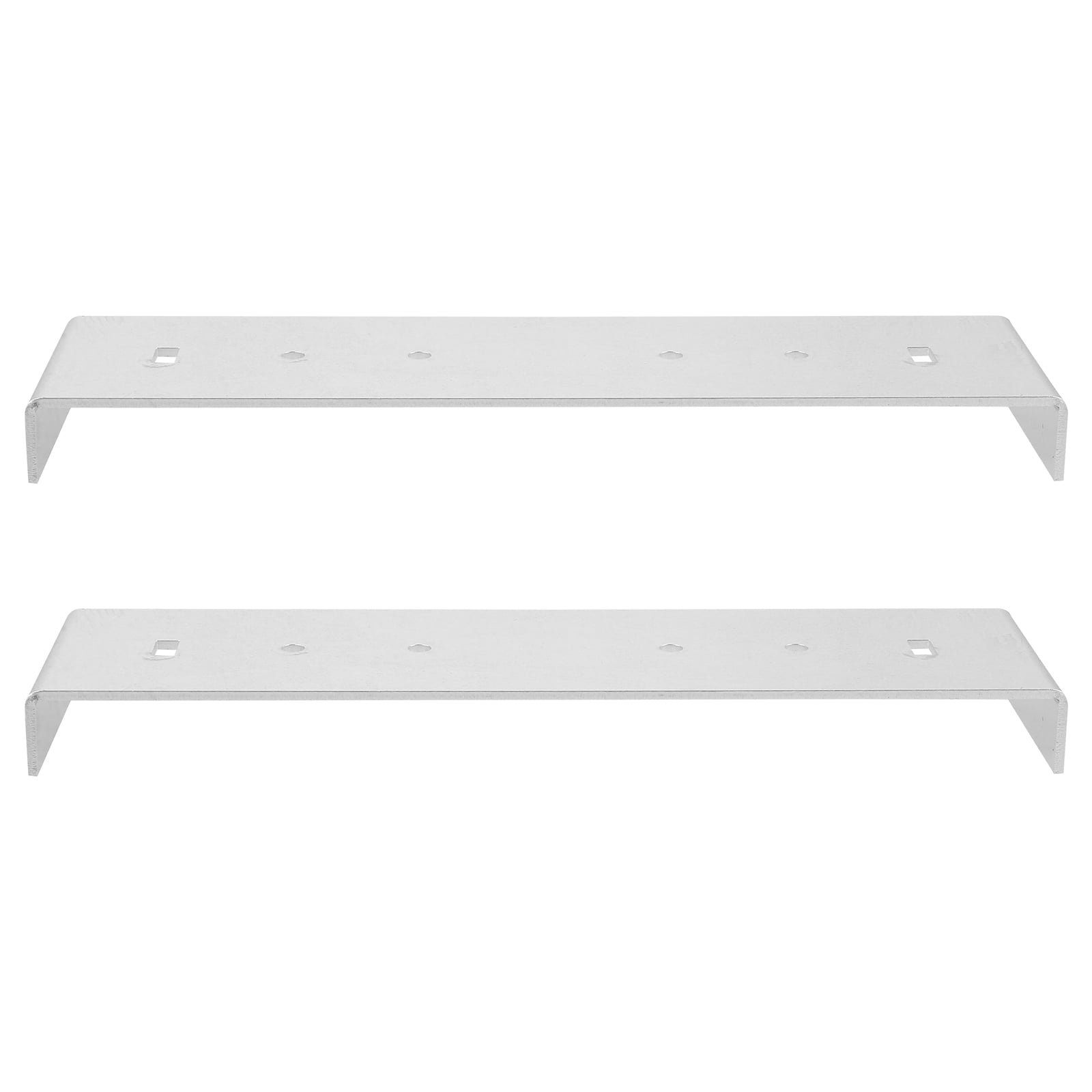 Masteelf 2 Pcs Mailbox Mounting Bracket Metal Replacement Support ...