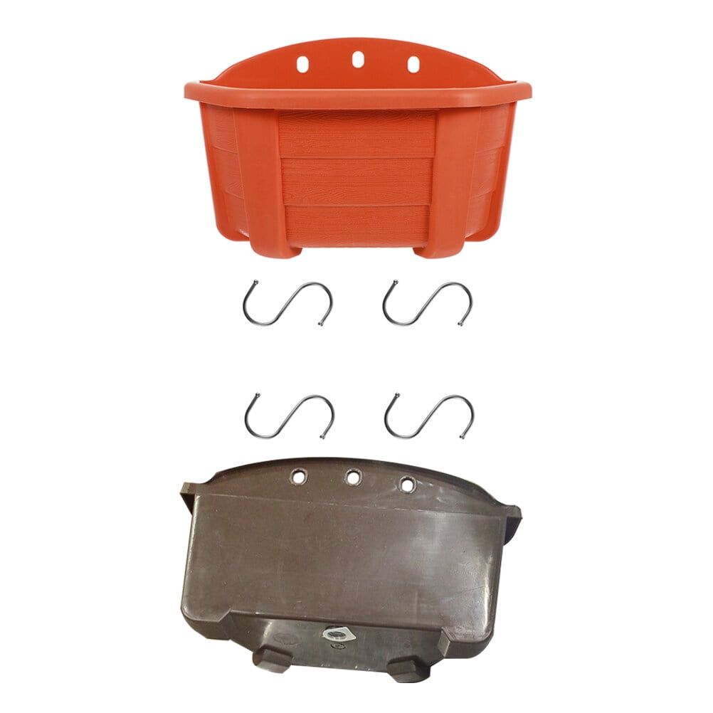 Masteelf 2 Pcs Mounted Semicircle Flower Pot Stand for Plants - Walmart.com