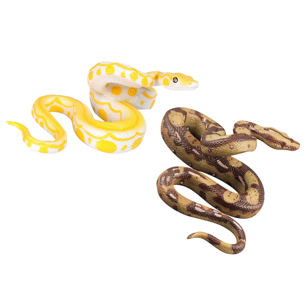 OFFIGAM Flexible Snake Toy Statue Realistic For Prank Props Cognitive ...