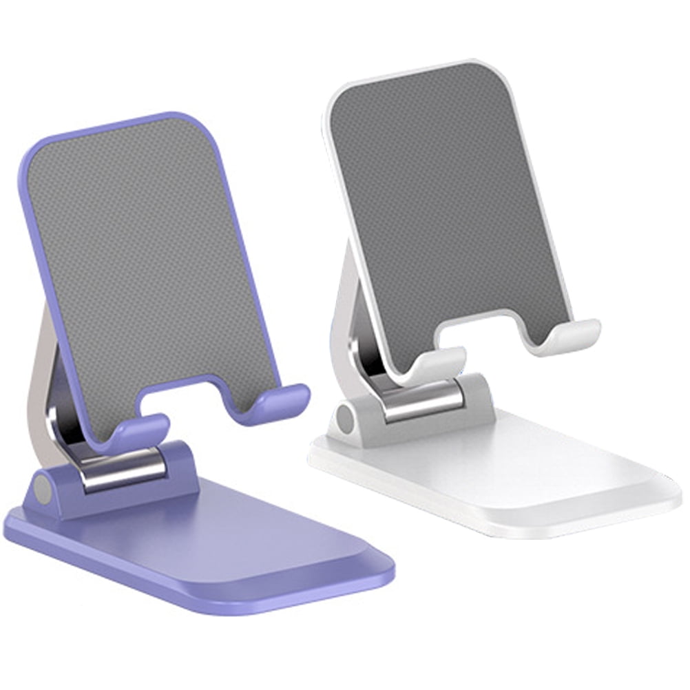 Masteelf 2 Pcs Phone Holders Adjustable Foldable Mobile Stand Office ...