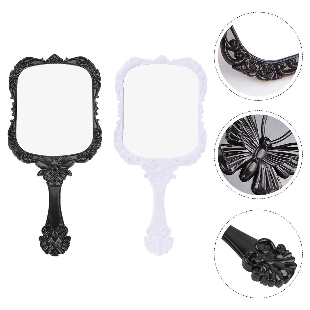 Masteelf 2 Pcs Portable Mirror Vanity Mirror Daily Use Mirror Child ...