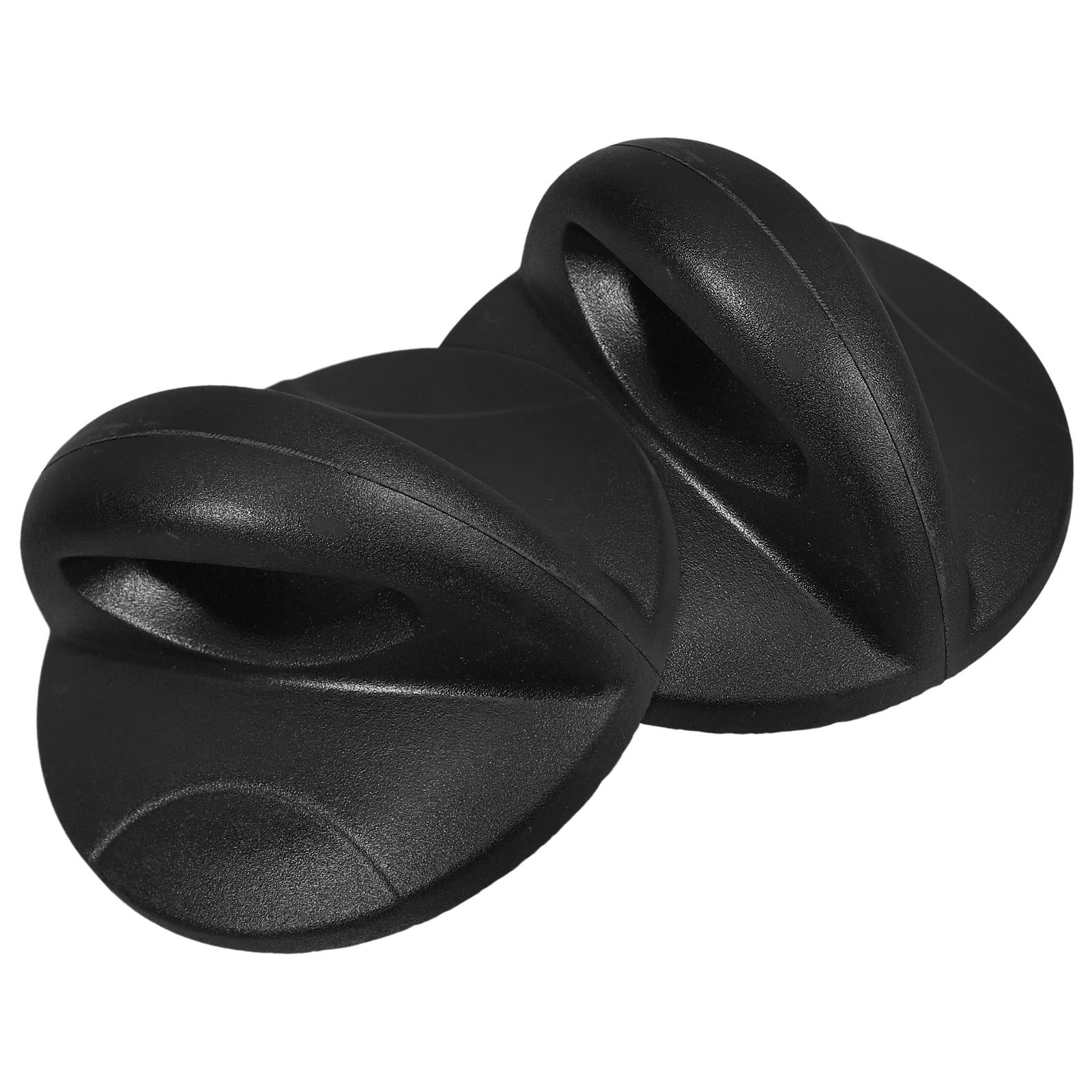 OFFIGAM pot lid top replacement anti slip Knobs Black 2 Pcs - Walmart.com