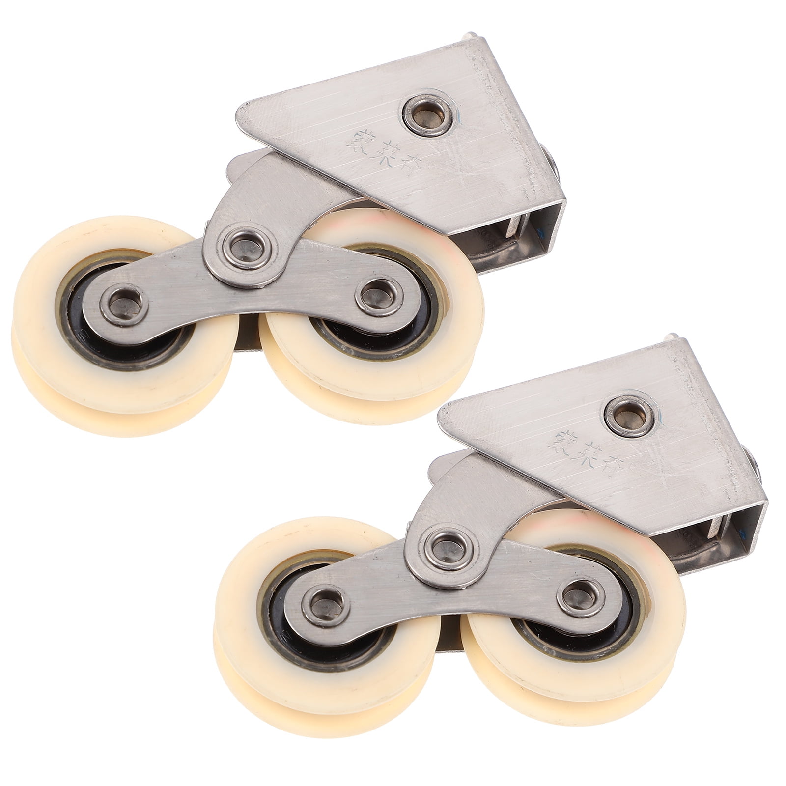 Sliding Door Wheel Set for Home Use Smooth Nylon Track Roller 2pcs - Walmart.com