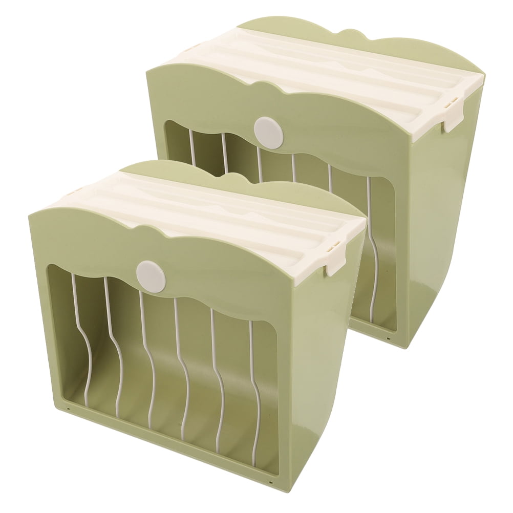 Masteelf 2 Pcs Rabbit Racks Cage Dispenser Carrier Liner Mother Baby ...