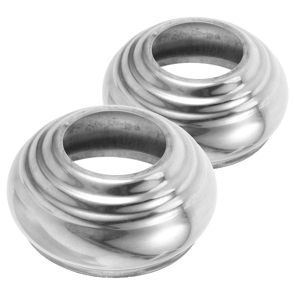 Masteelf 2 Pcs Reflective Ball Bracket Garden Sphere Holder Faux Mother ...