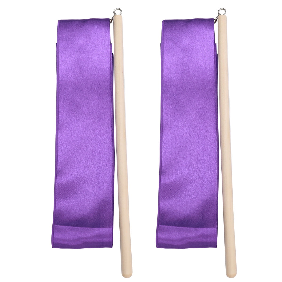 Masteelf 2 Pcs Ribbon Props Dancing Gymnastics Party Dance Ribbons for ...