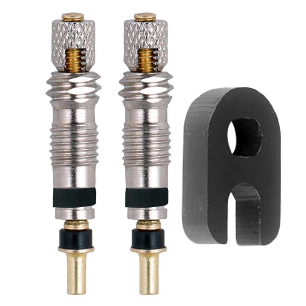 Masteelf 2 Pcs Tubeless Presta Valve Stem Cores for Tires Adapter Air ...