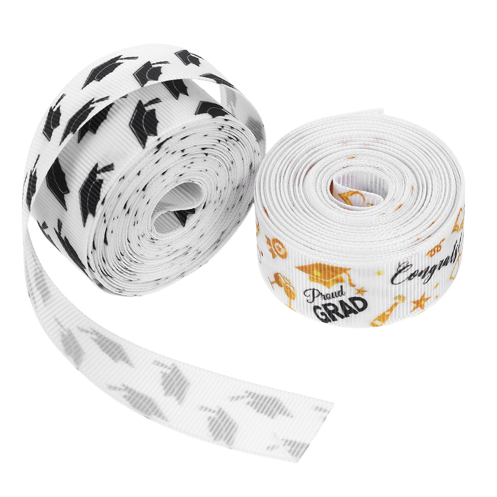 Masteelf 2 Rolls Delicate Graduation Party Ribbon For Diy Decoration ...