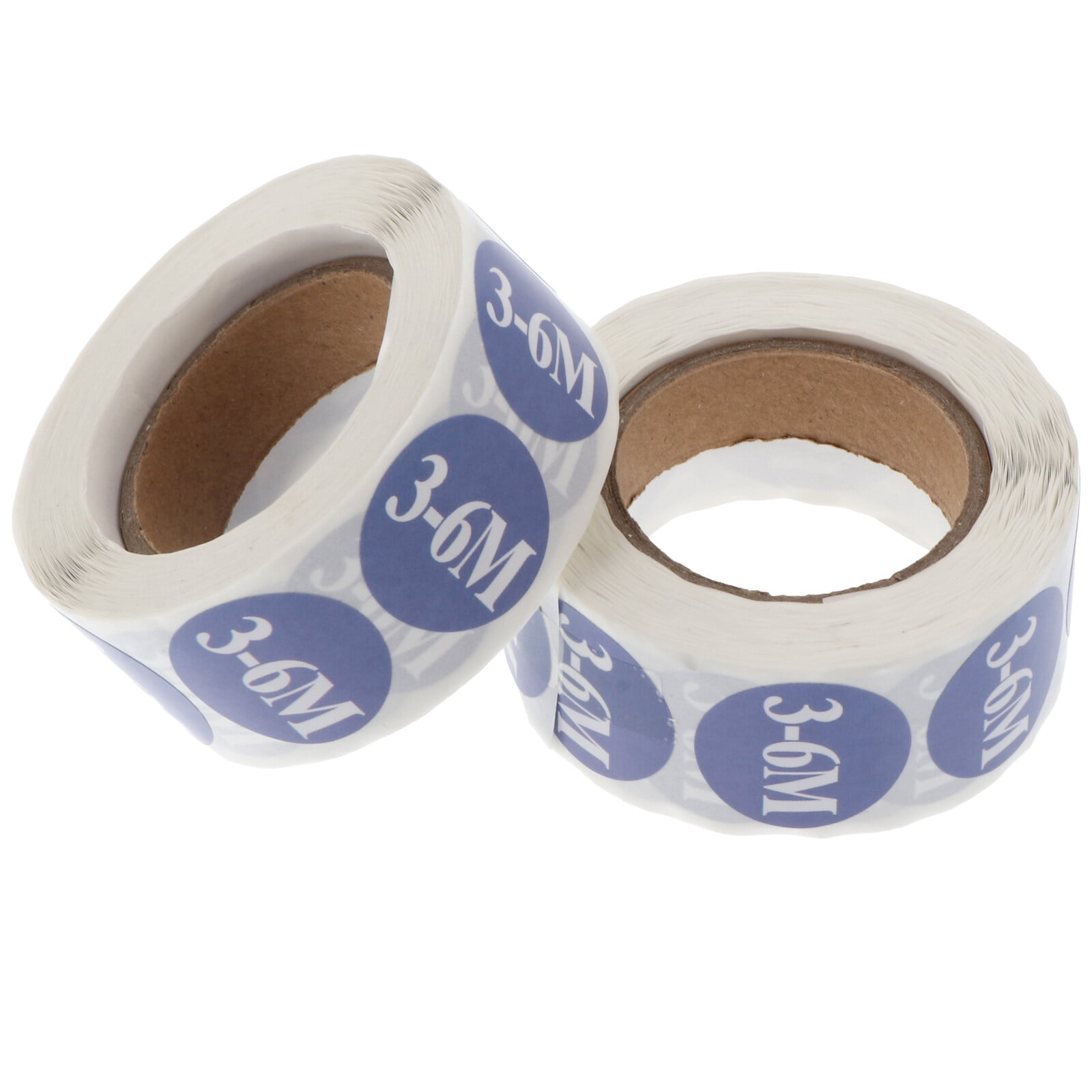 Masteelf 2 Rolls Month Size Paper Sticker Block Clothing Stickers ...