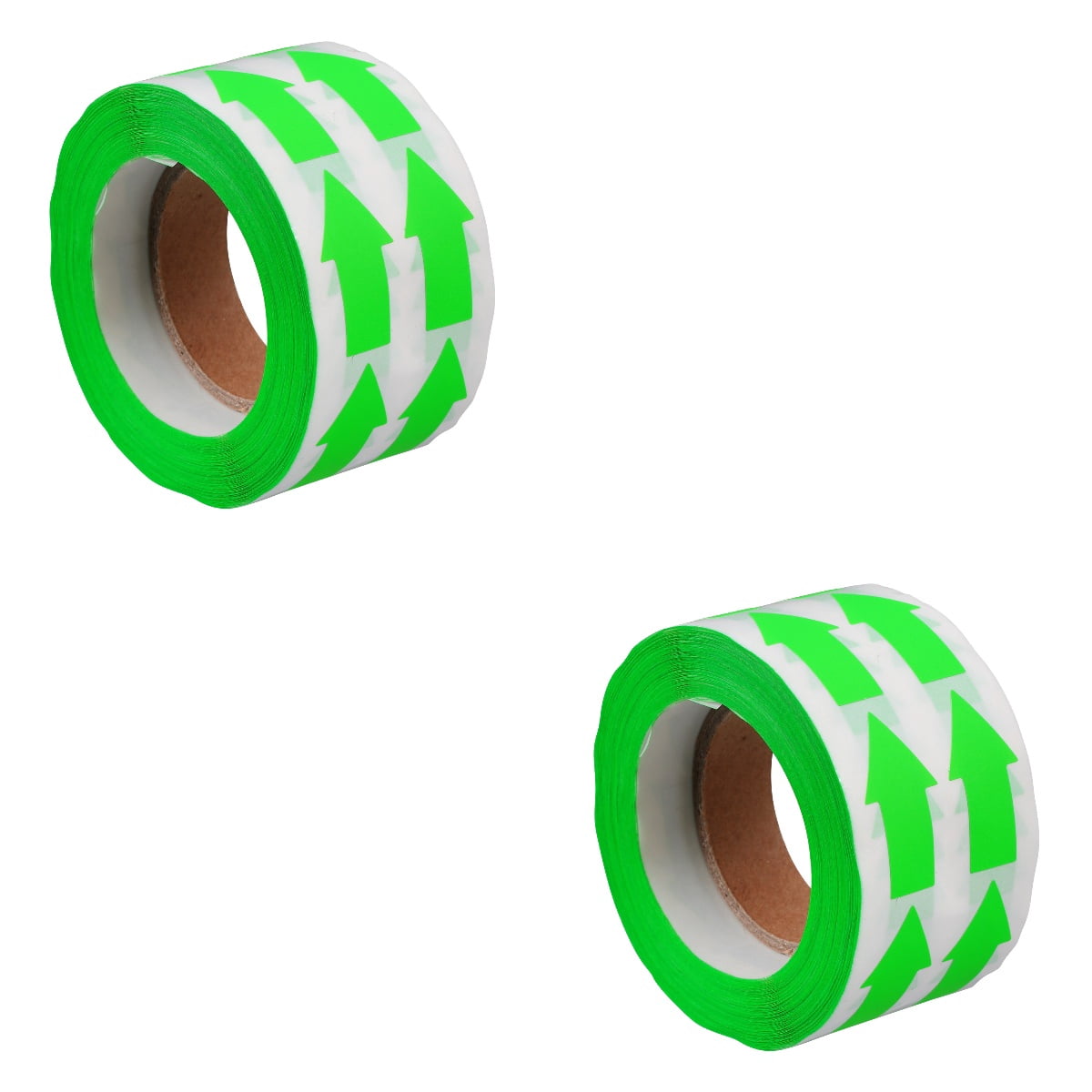 Masteelf 2 Rolls of Warning Direction Sticker Fluorescent Craft ...