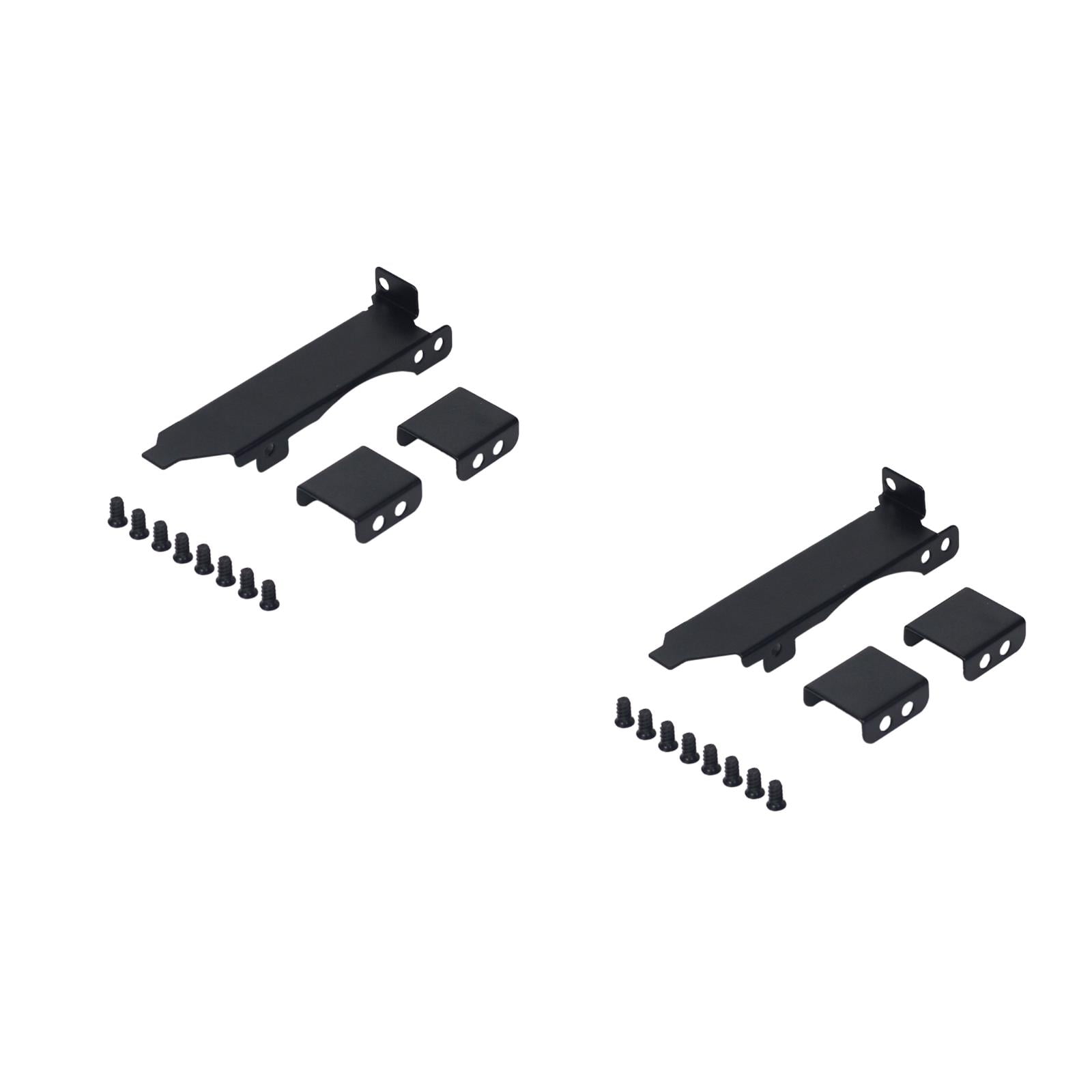 Masteelf 2 Sets Fan Mount Rack Dual Computer Radiator Holder Cooling ...