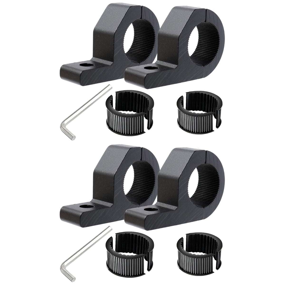 Masteelf 2 Sets LED Light Bar Mount Brackets Fog Lamp Driving Light ...