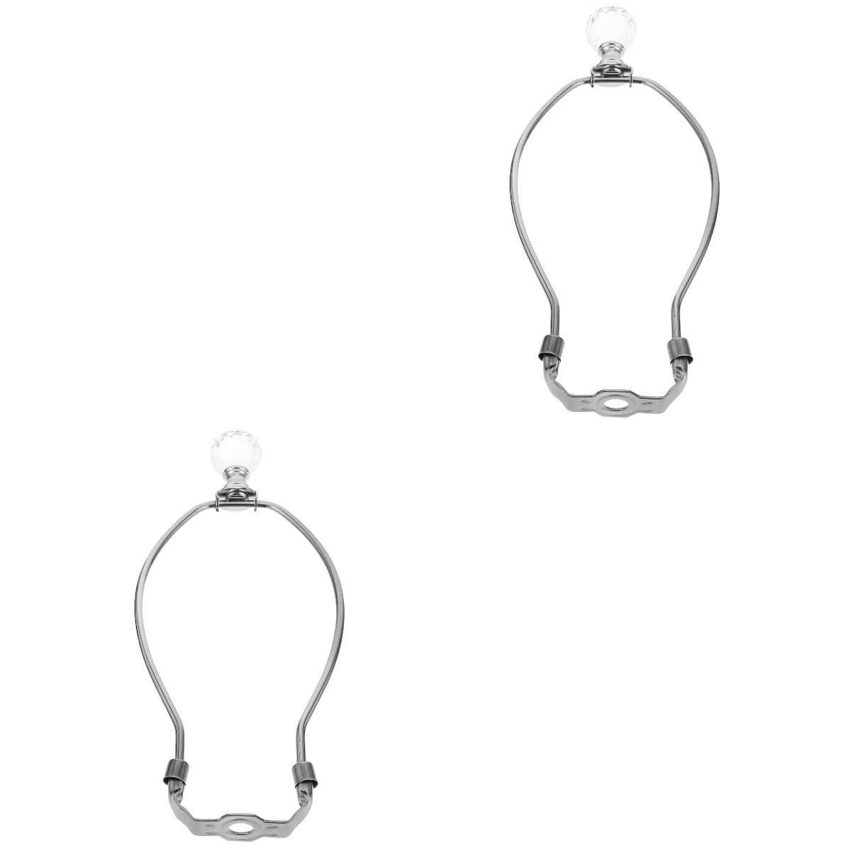 Masteelf 2 Sets Lamp Harp Kit Lamp Shade Harp Holder Lamp Shade Finial ...