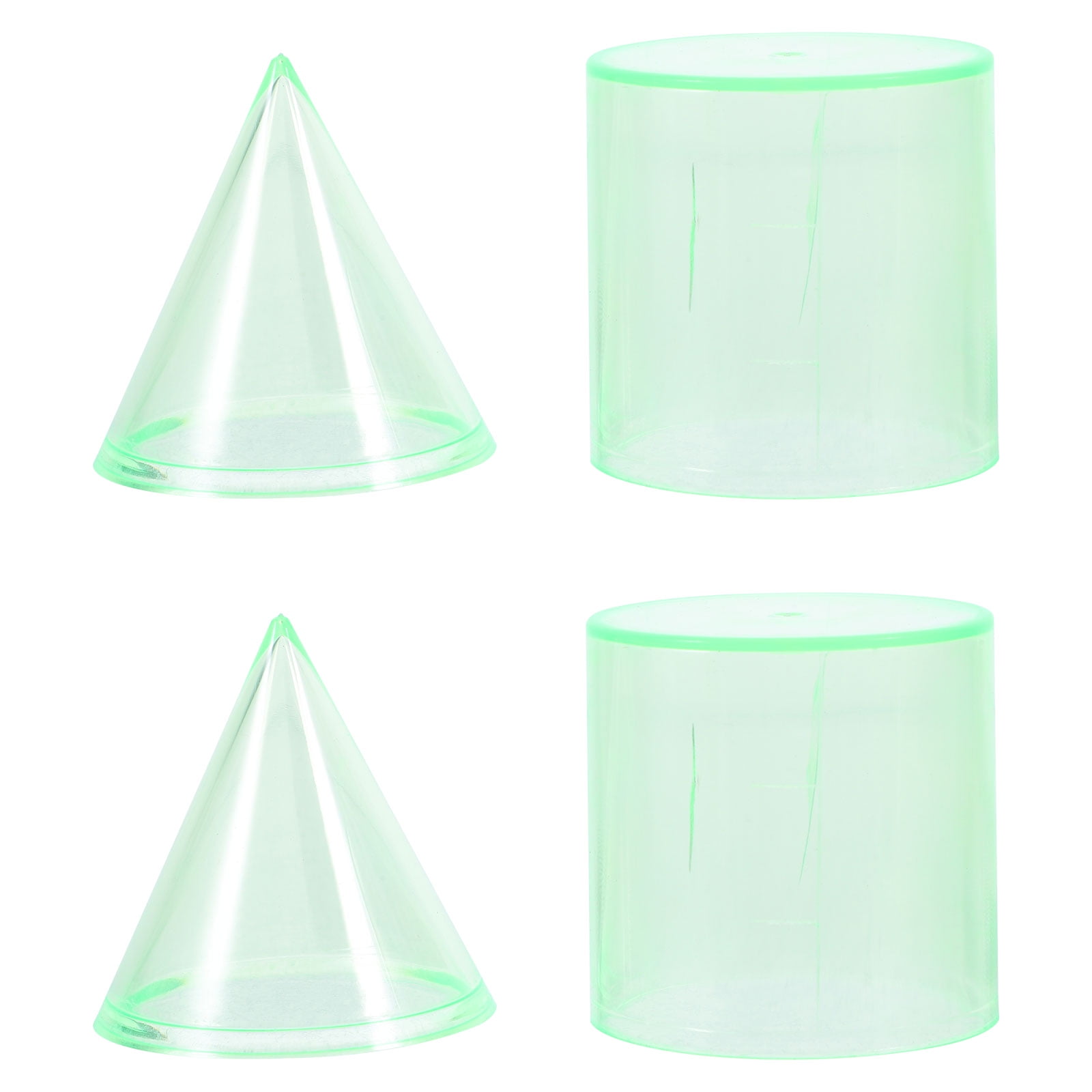 Masteelf 2 Sets Mathematics Teaching Aid Cylinder And Cone Volume Ratio ...