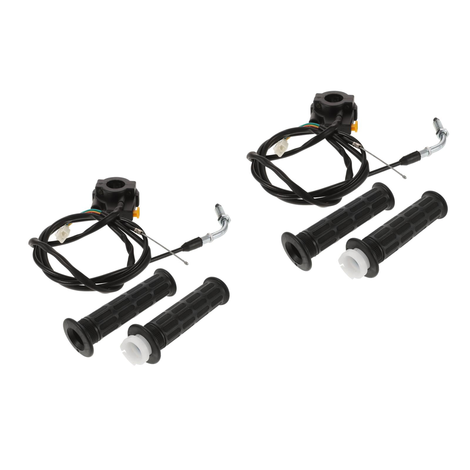 Masteelf 2 Sets Outdoor Motorcycle Grips Handlebars Twisting Motorcycle ...