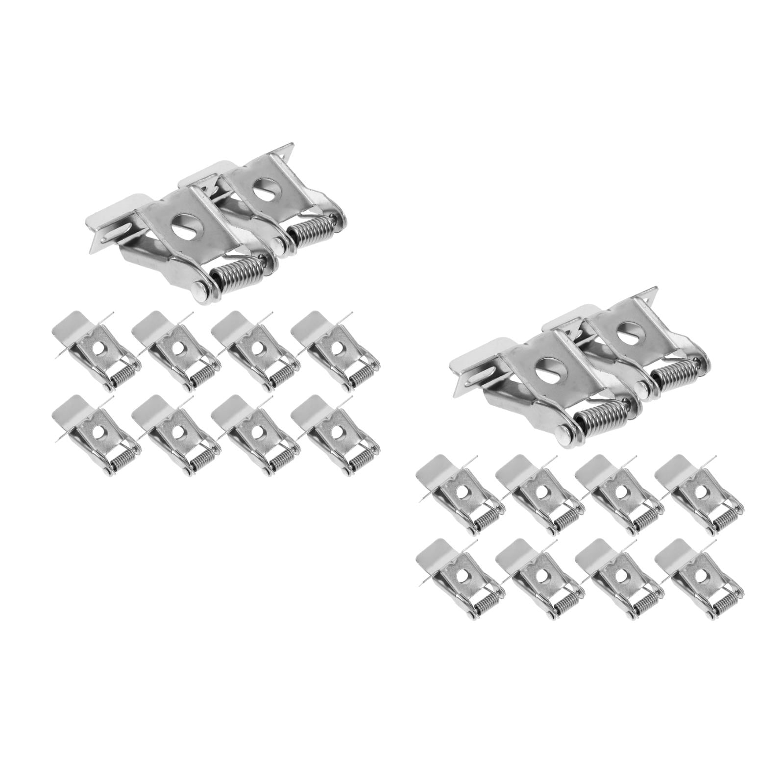 Masteelf 2 Sets Panel Light Spring Clip Downlight Retaining Clamp Light ...