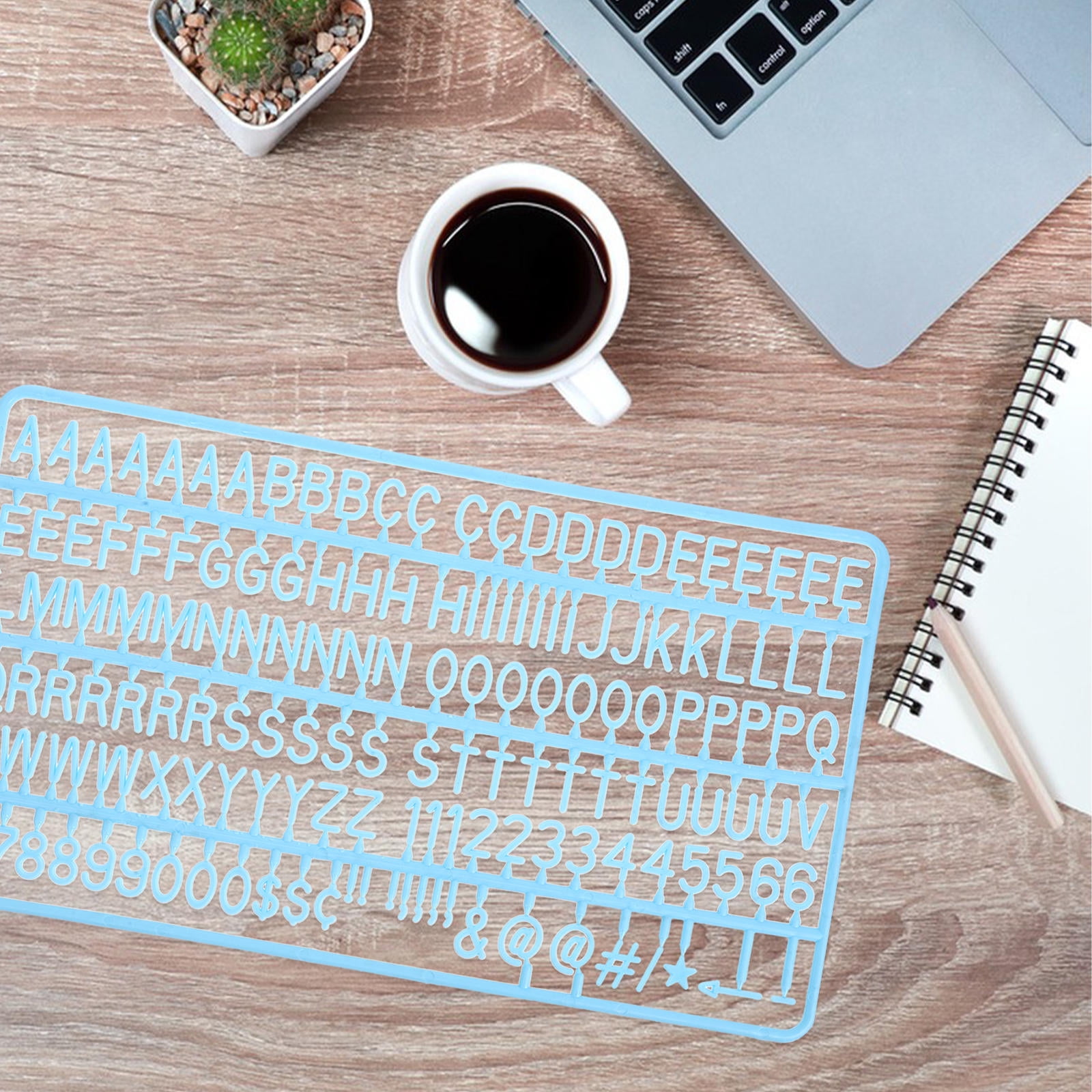 Masteelf 2 Sets Of Plastic Letters For Signs Felt Board Numbers Letter ...