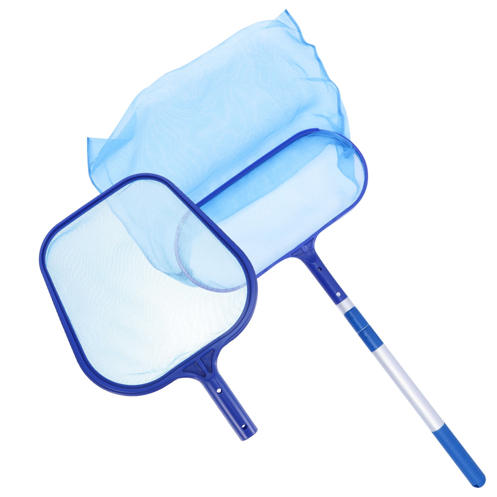 Masteelf 2 Sets Pool Cleaning Net Heavy Duty Pool Telescopic Skimmer ...