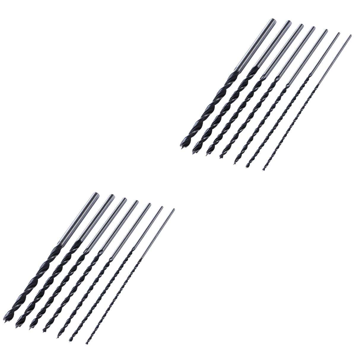 WRITWAA DIY Tasks High Carbon Steel Drill Bits for Handymen 2 Sets 11 ...