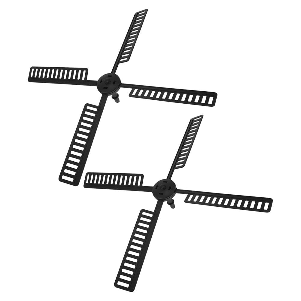 OFFIGAM Sturdy Windmill Decor, Black Plastic, Ideal for Yards, Easy ...