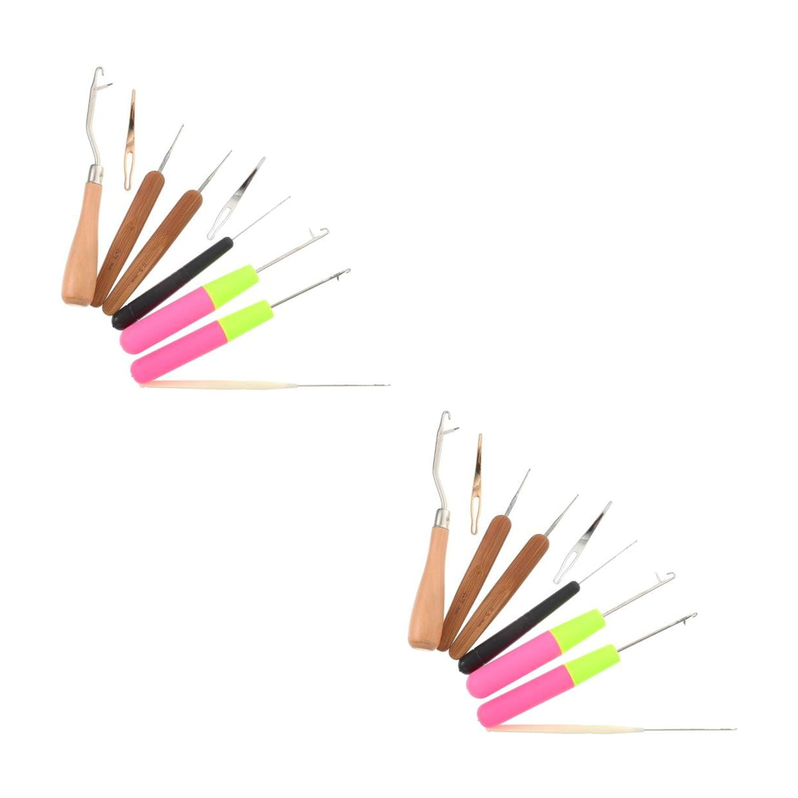 Masteelf 2 Sets Crochet Hooks for Dreadlock Braiding, Weaving and ...