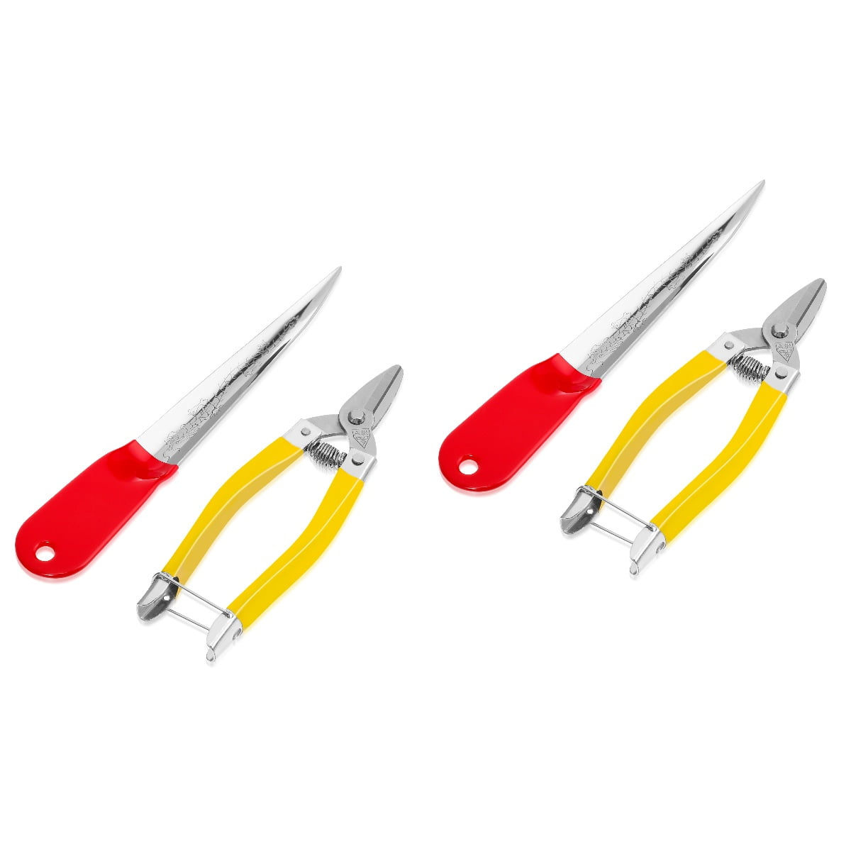 Masteelf 2 Sets of Wicker Rattan Pick Webbing Prying Scissor Garden ...