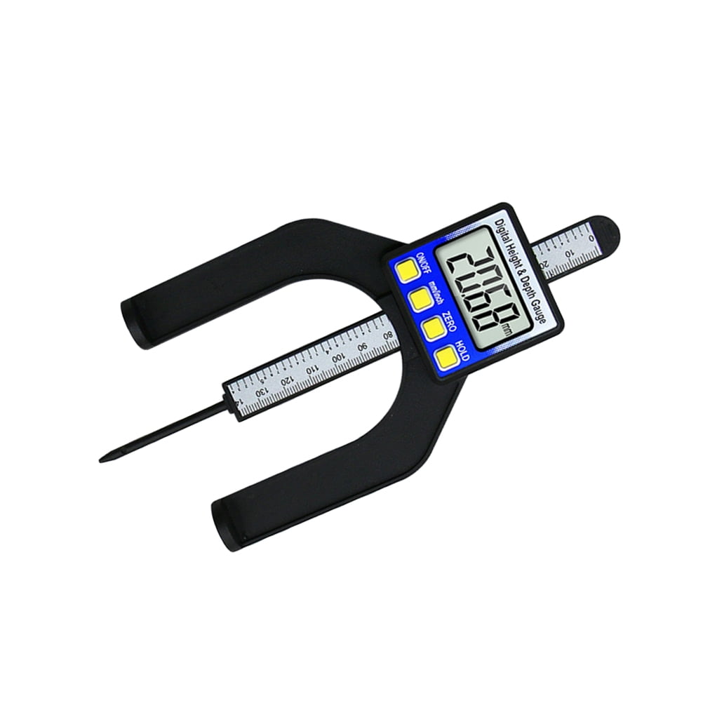 Masteelf 2 in 1 Digital Display Carpenter Table Height Ruler Depth ...