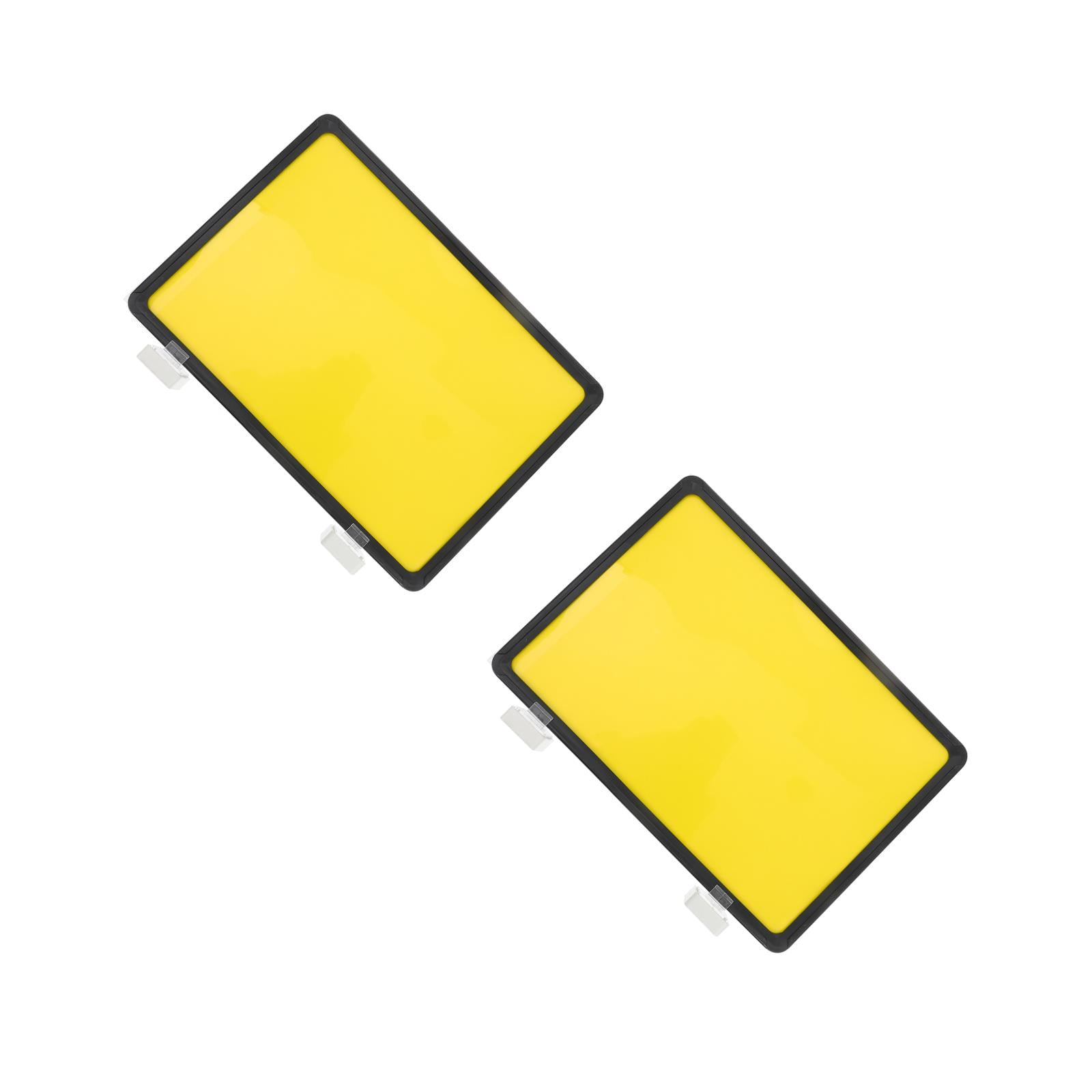 Masteelf 2 pcs Magnet Warehouse Indicator Factory Sign Board ...