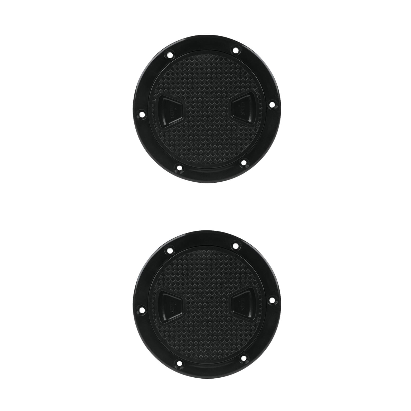 Masteelf 2 pcs Plastic Boat Hole Cover Round-shaped Deck Hatch Cover ...