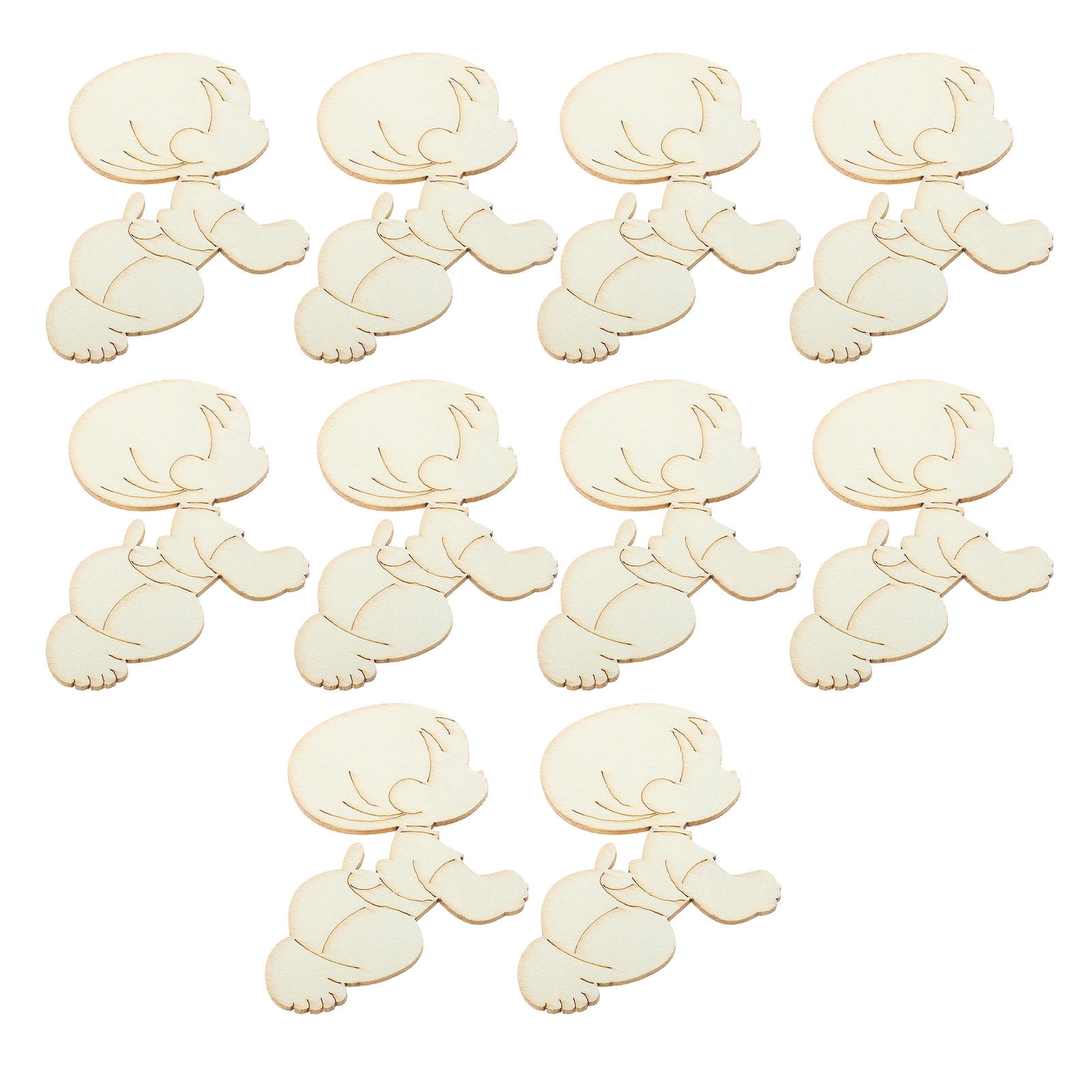 Masteelf 20 Pcs 1st Birthday Decorations Cutouts Hanging Baby ...