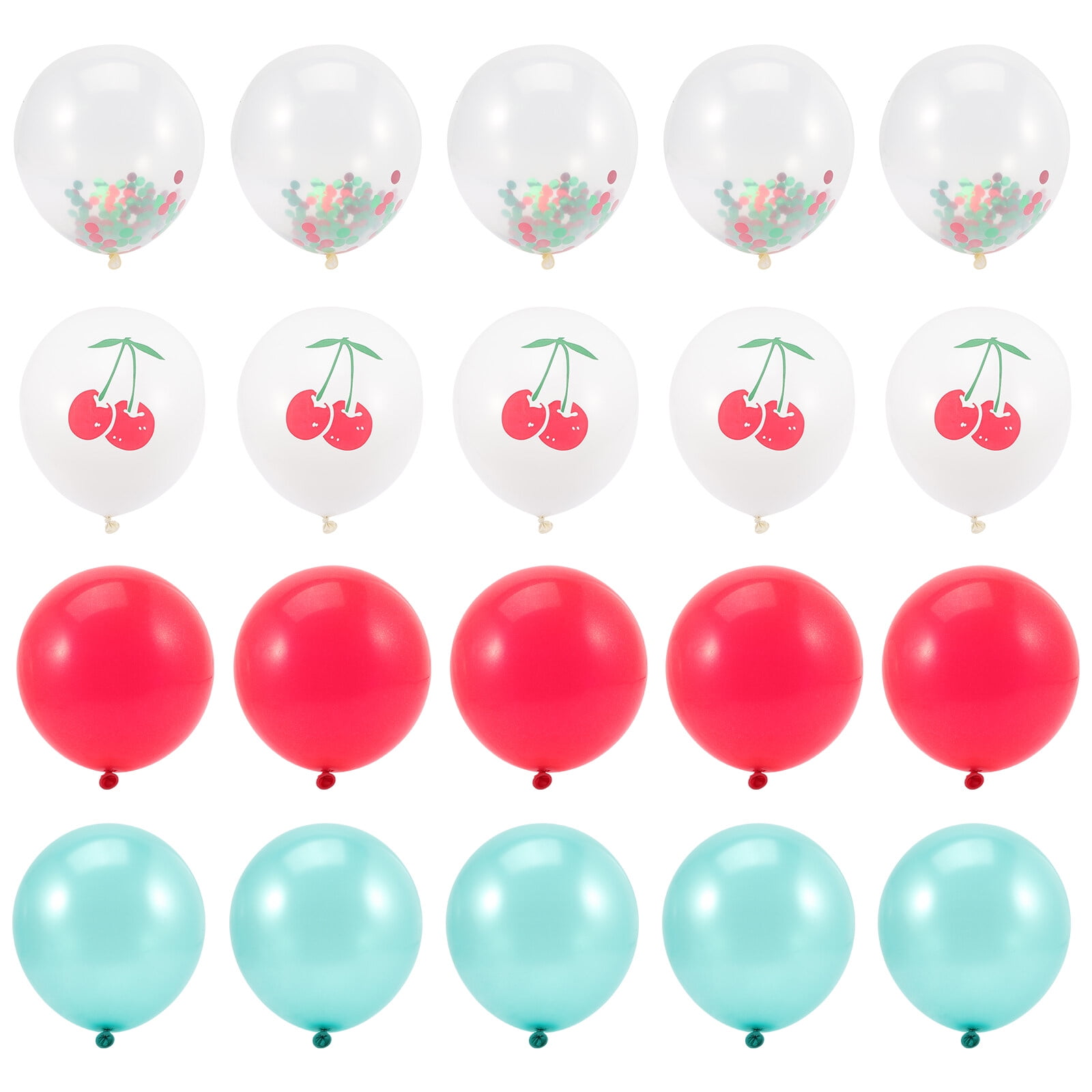 Masteelf 20 Pcs Cherry Theme Party Fruit Balloon Decorations - Walmart.com