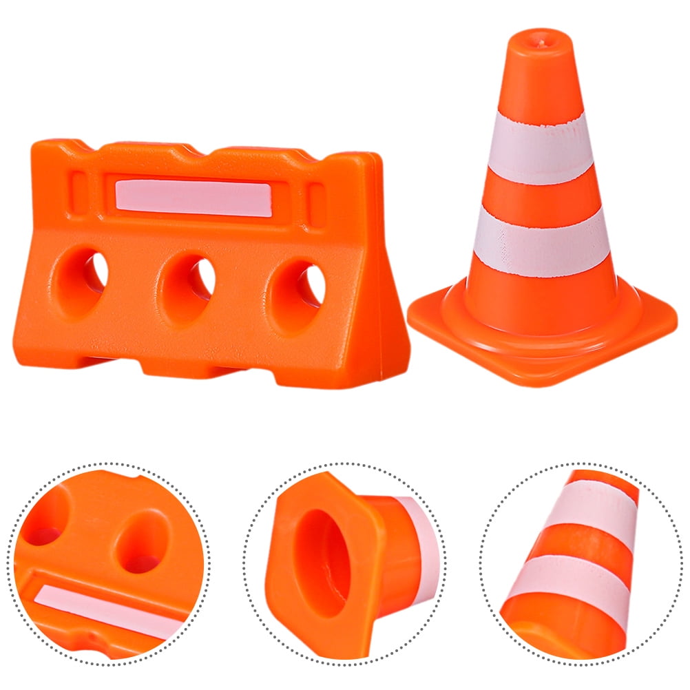 Masteelf 20 Pcs Cognitive Toy Road Sign Traffic Signs Learning ...