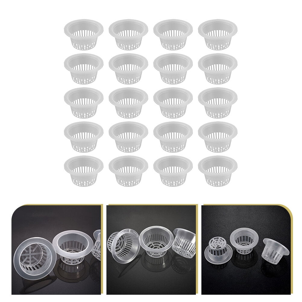 Masteelf 20 Pcs Garden Plants Hydroponic Basin Pot Hidroponia Good ...