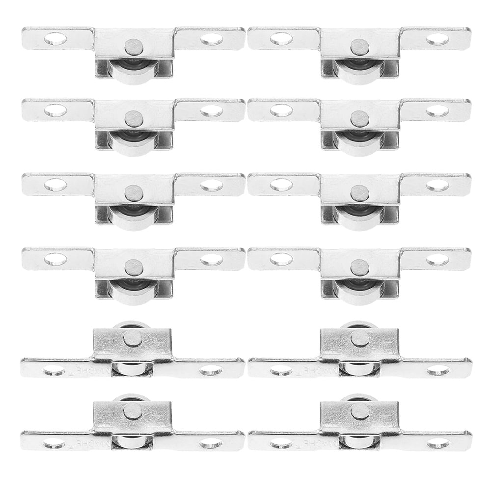 Masteelf 20 Pcs Heavy Duty Pulley Door and Window Pulleys Unique ...