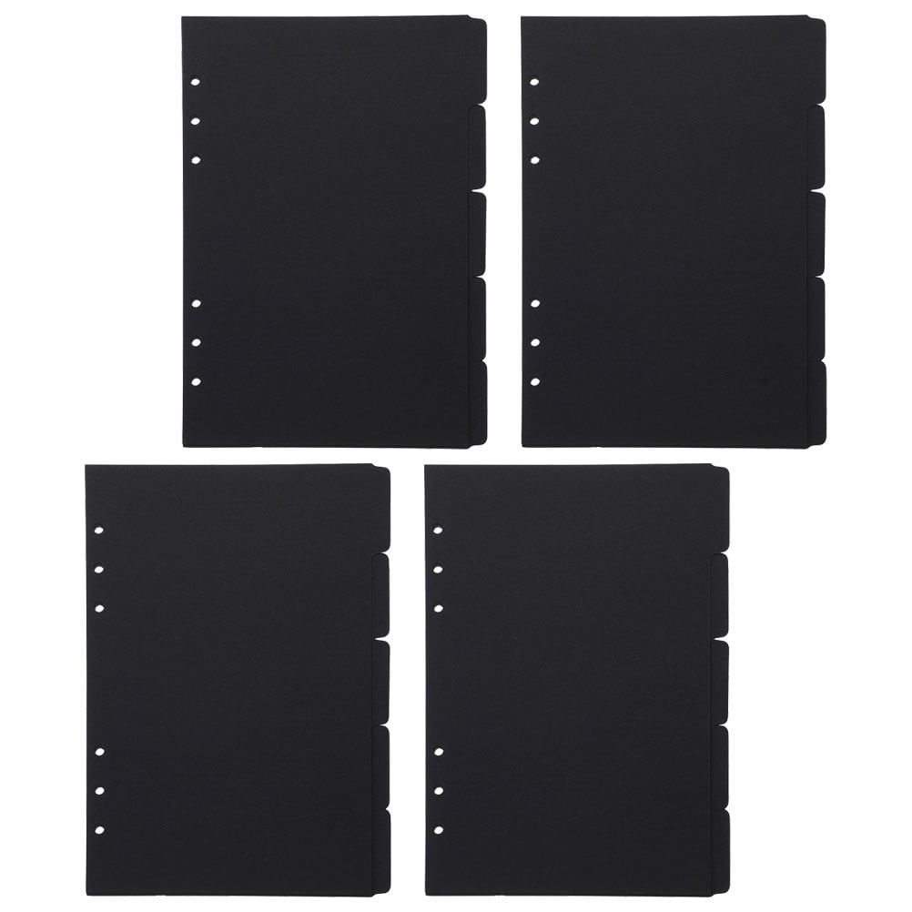 Masteelf 20 Pcs Index Separator Page Notebooks Binder Dividers with ...