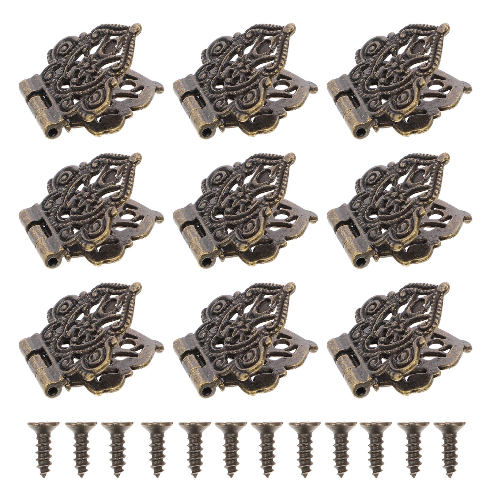 Masteelf 20 Pcs Multi-functional Hinge Decors Hinges for Kitchen ...