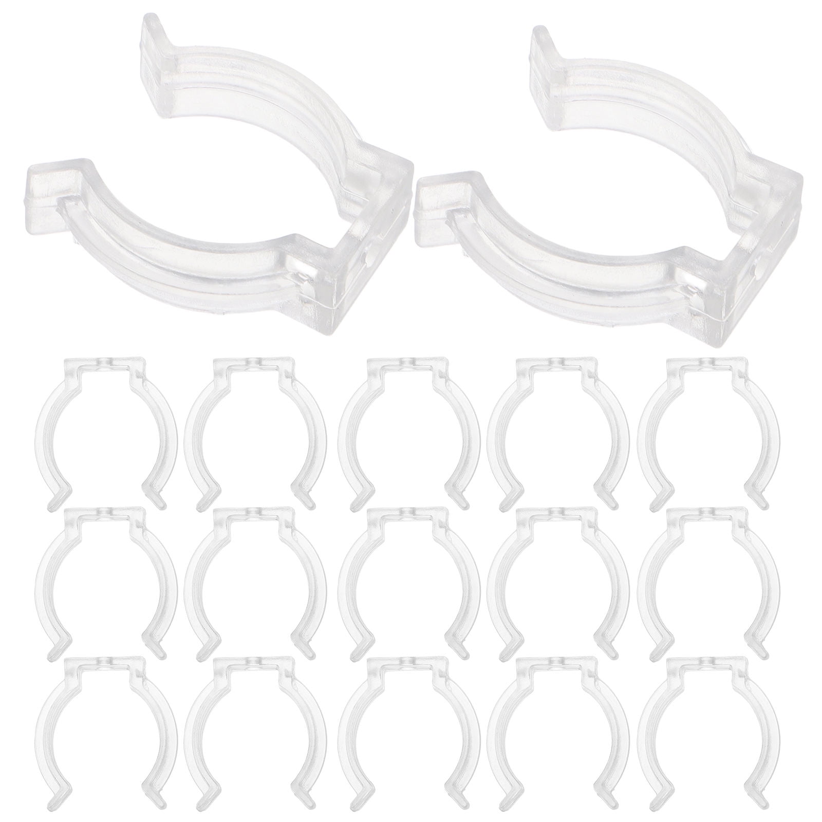 Masteelf 20 Pcs Outdoor Clips for Hanging Lights Fluorescent Lamp Clamp ...