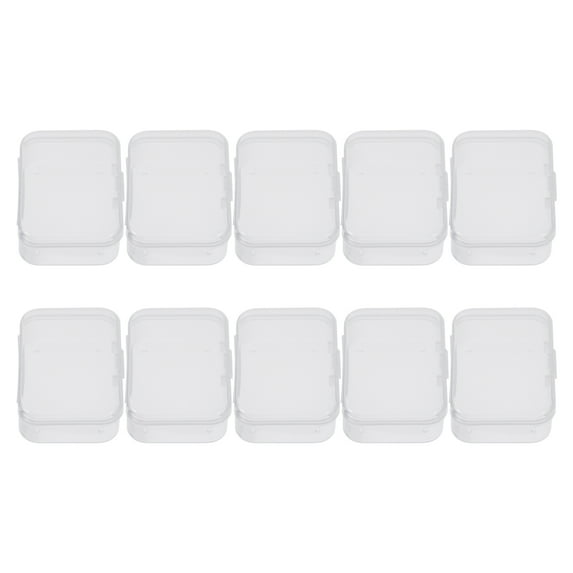 Masteelf 20 Pcs Rectangular Storage Boxes Plastic Storage Containers ...