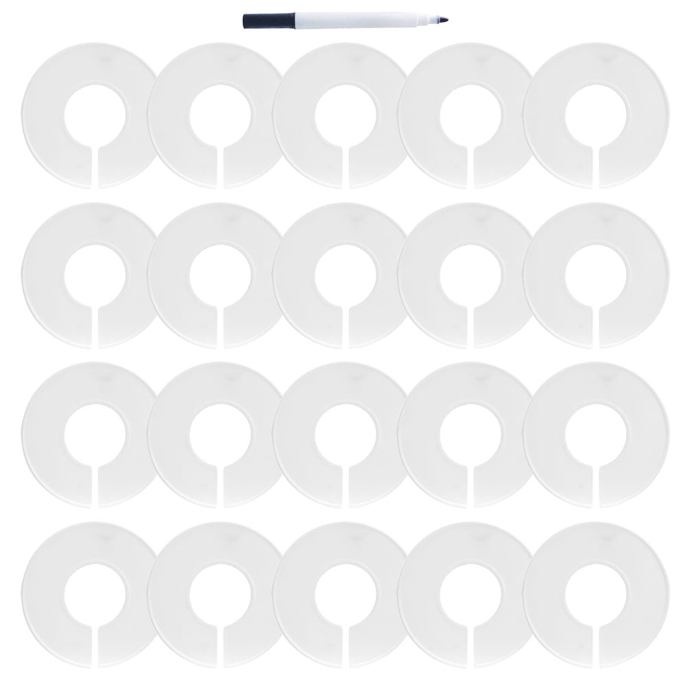 Masteelf 20 Pcs Retro Timer Stylish Hanger Size Divider Newborn Baby ...