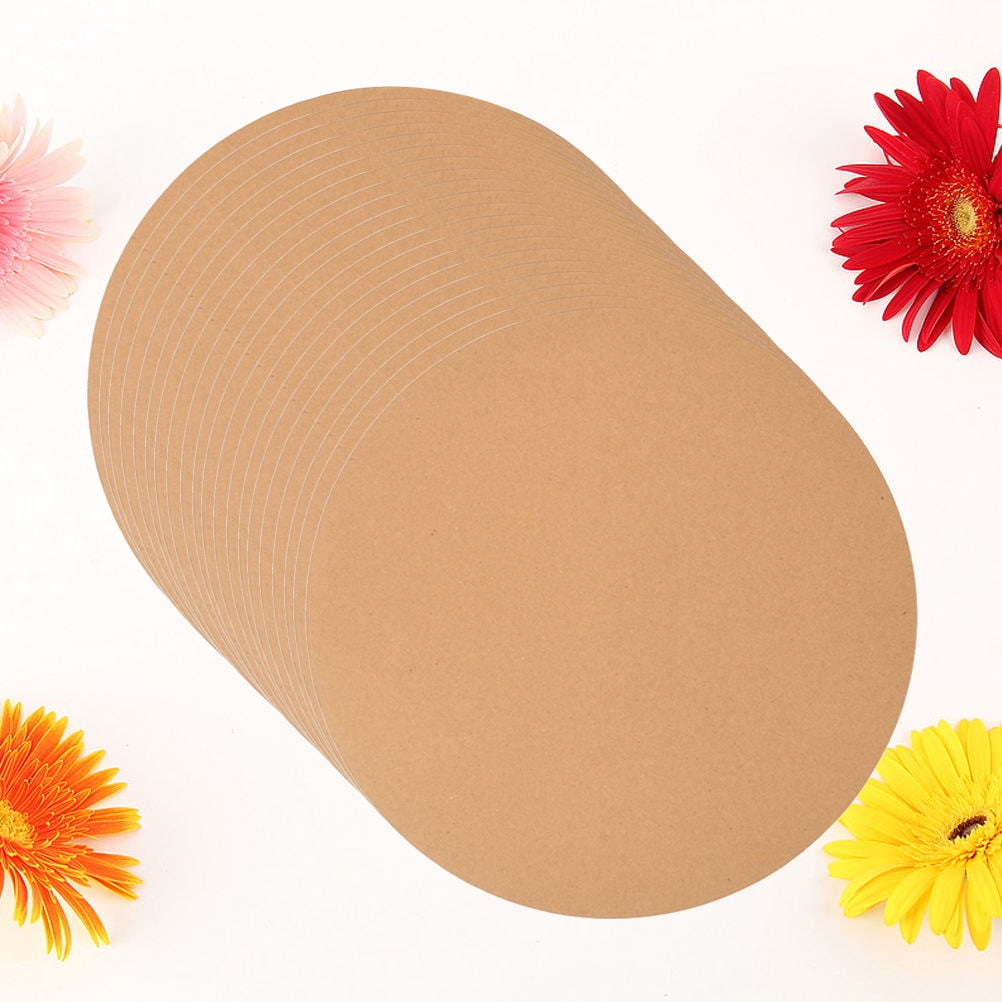 Masteelf 20 Pcs Round Manual Painting Paper Sketch Cardboard - Walmart.com