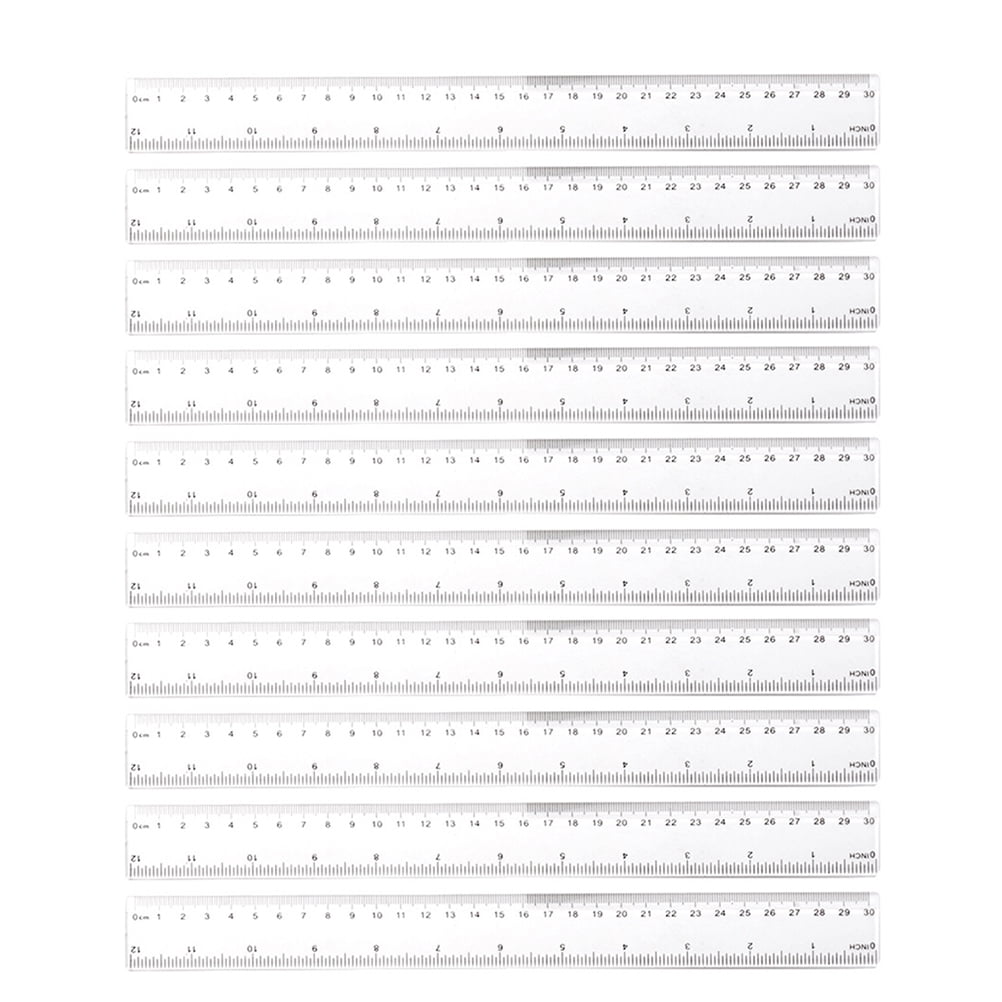 Masteelf 20 Pcs Ruler Material Escolar Engineering Scale Student Use ...