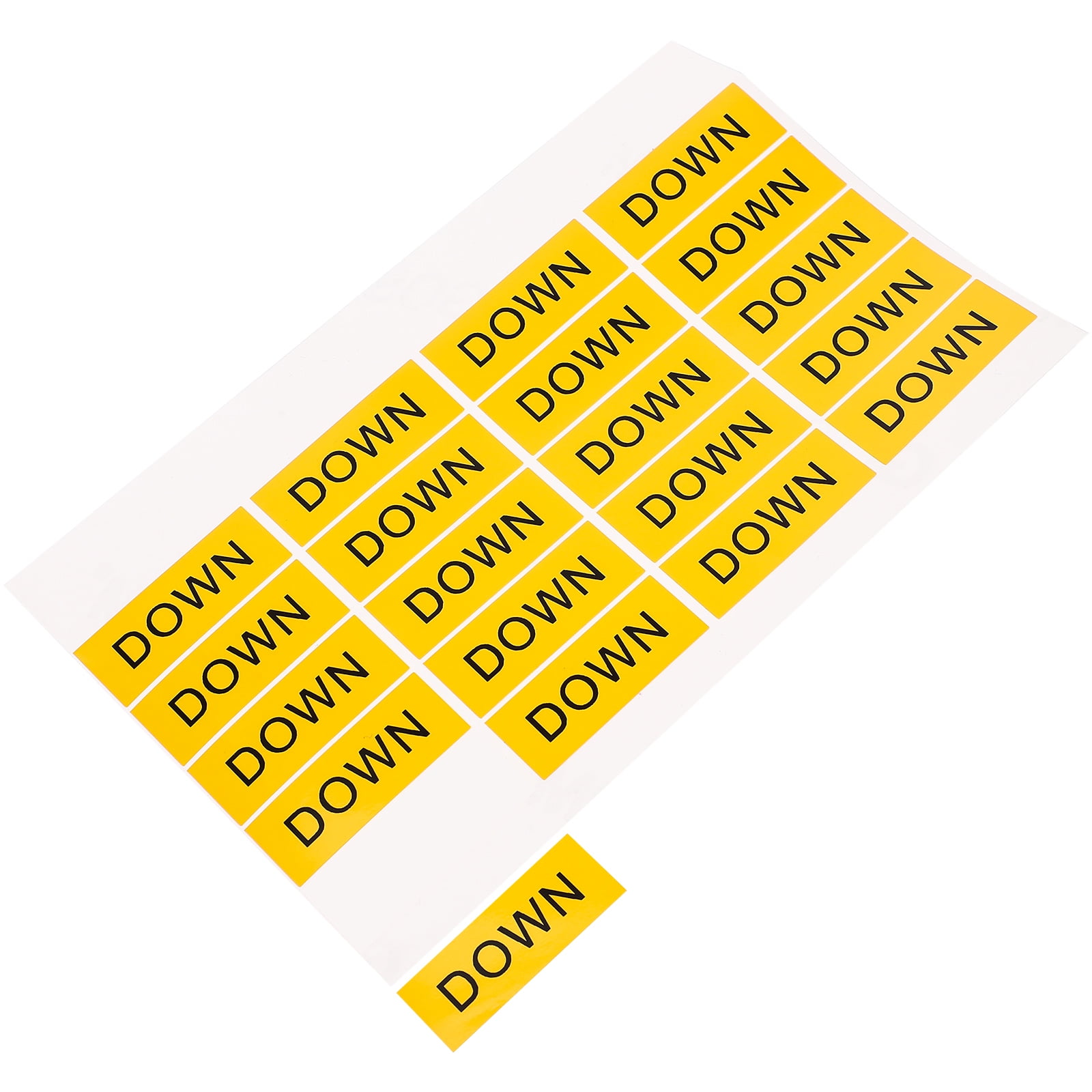 Masteelf 20 Pcs Safety Signs for Workplace Stickers Safety Label Child ...