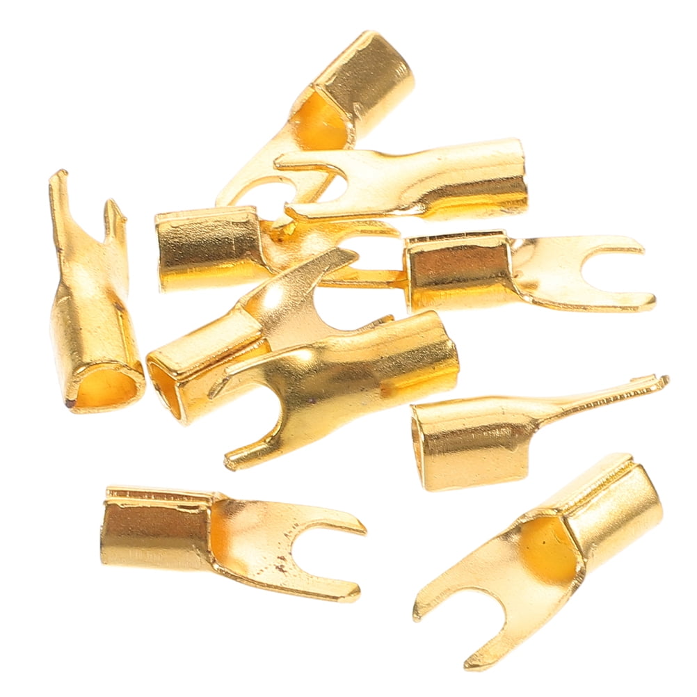 Masteelf 20 Pcs Slot Pins Brooches Audio Terminal Block 2.20X0.90X0 ...