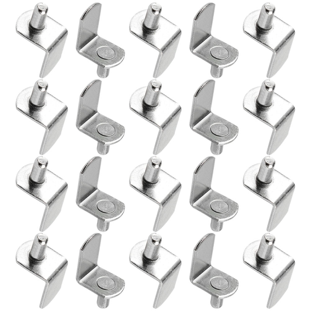 Masteelf 20 Pcs Support Bookshelf Hardware Bracket Connectors ...