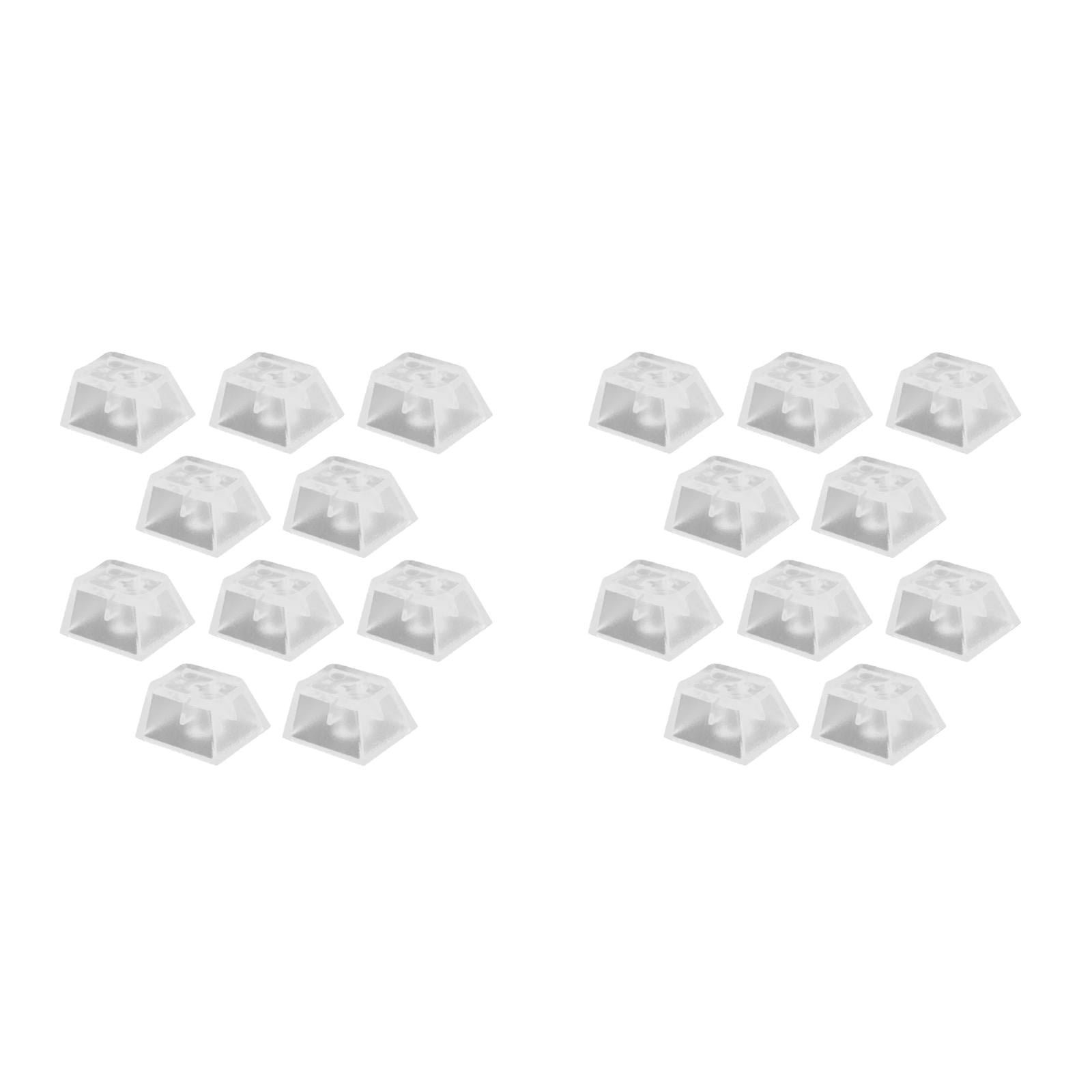 Masteelf 20 Pcs Transparent Keycap Mechanical Keyboard Translucent ...