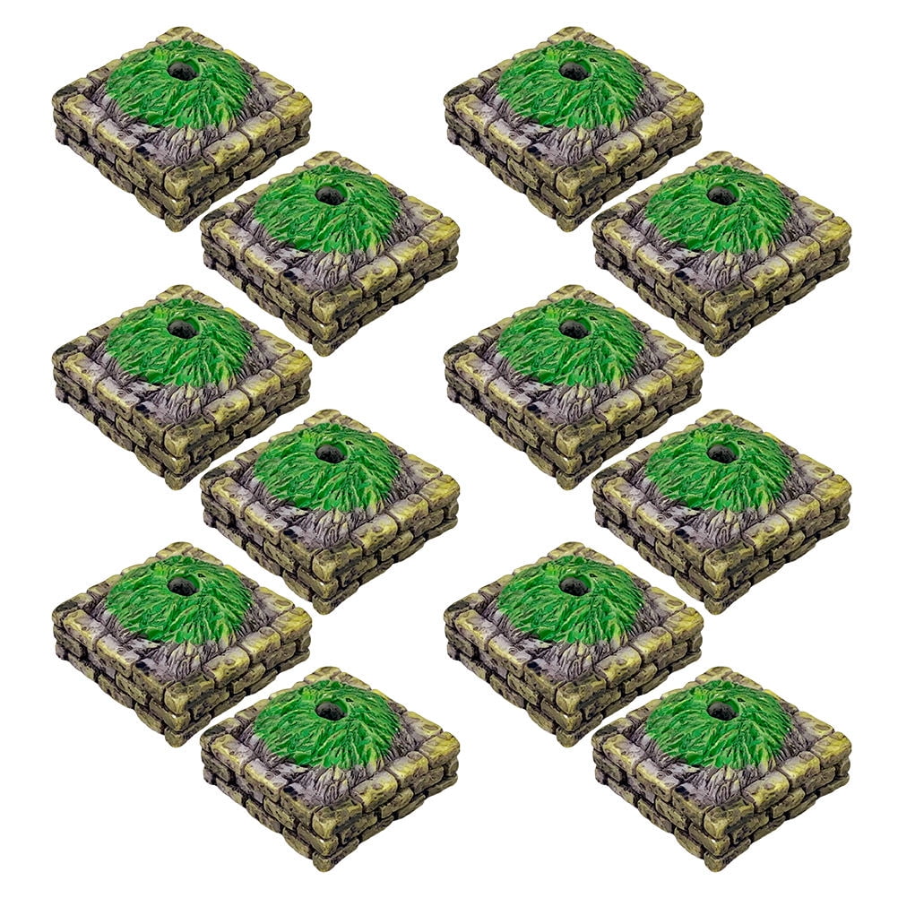 Masteelf 20 Pcs Tree Altar Base Decorative Tiny Model Mini Landscape ...